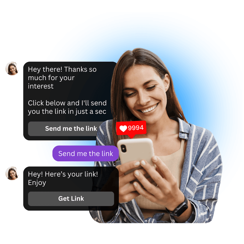 LinkPlease - Best Instagram DM Automation Tool for Creators
